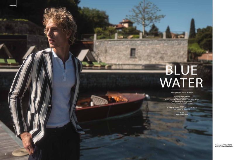 Blue water for Posh Magazine n.86 (Various Editorials)