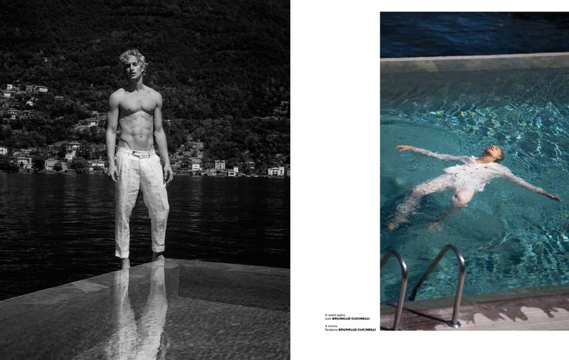 Blue water for Posh Magazine n.86 (Various Editorials)