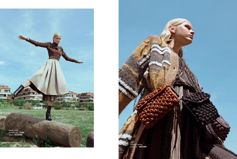 Photography Gaia Bonanomi (Marie Claire Ukraine)