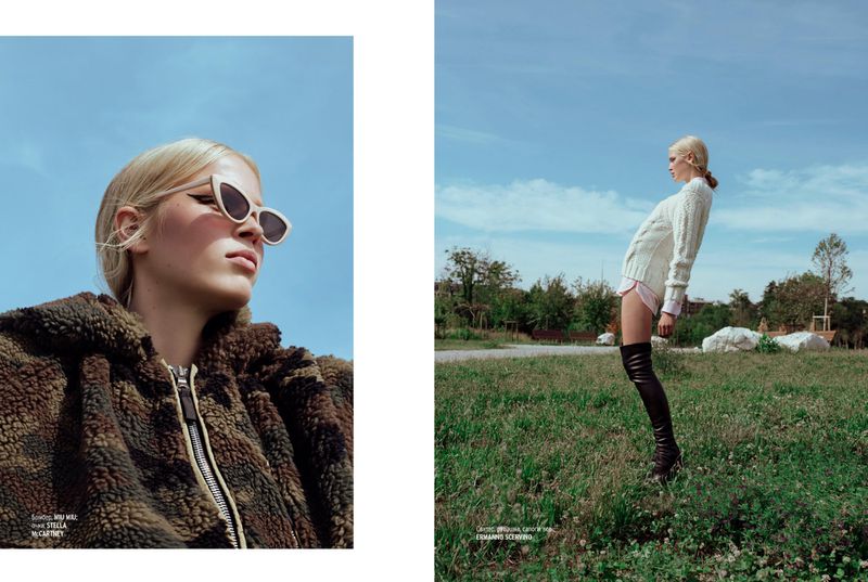 Photography Gaia Bonanomi (Marie Claire Ukraine)