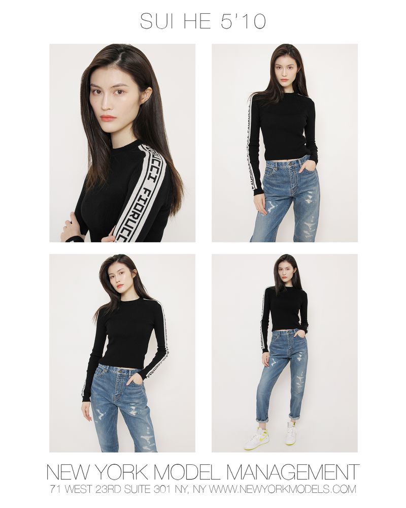 New York Model Management F/W 2019 Polaroids/Portraits (Polaroids-Digitals)