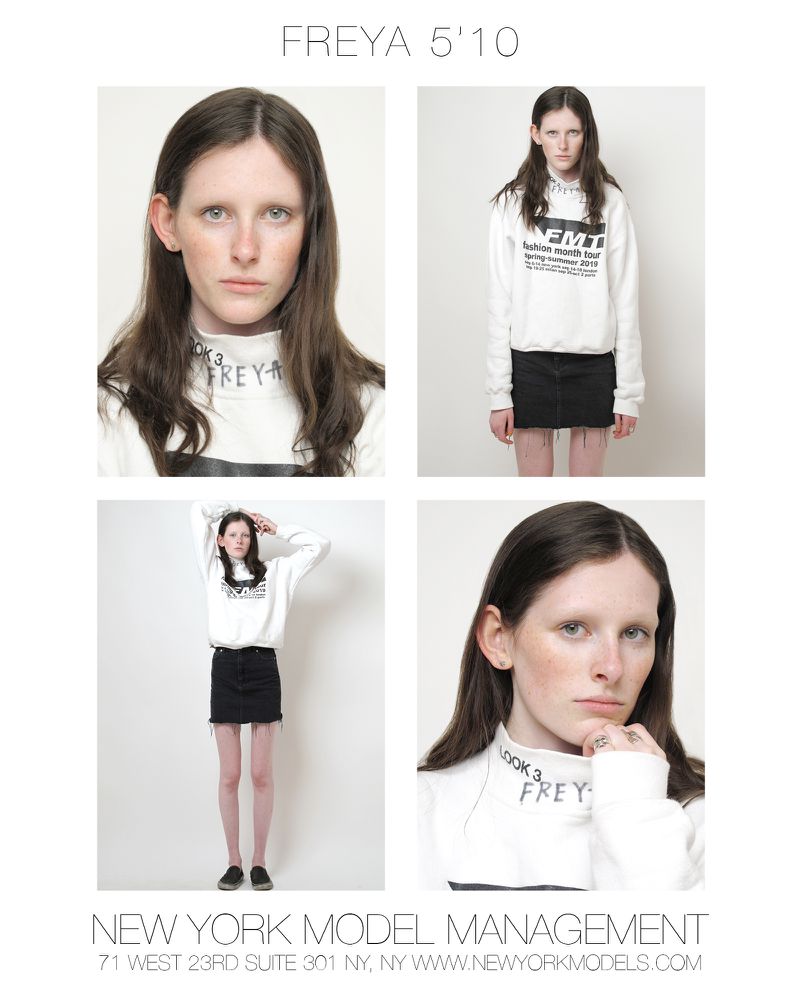 New York Model Management F/W 2019 Polaroids/Portraits (Polaroids-Digitals)