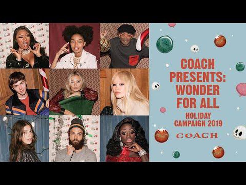 Coach Holiday 2019 Campaign: Wonder For All (Coach)