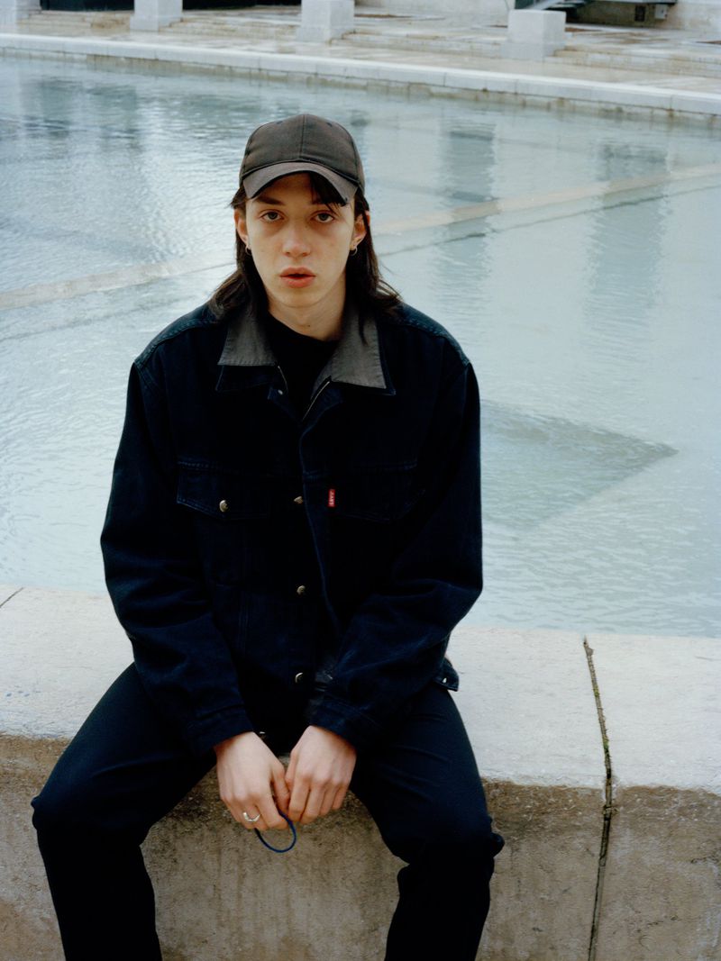 Across The Flower Field (Portrait)