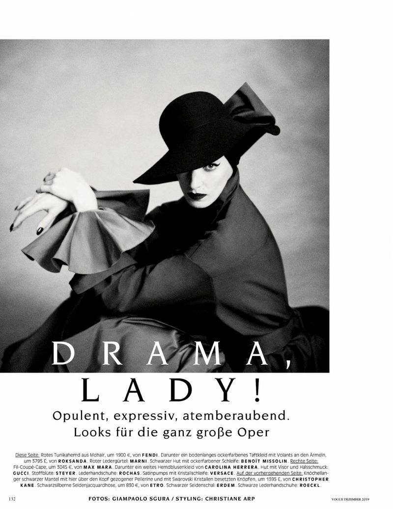 Drama Lady (Vogue Germany)