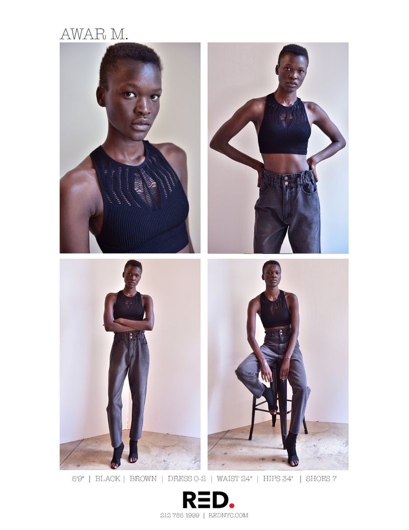 Red Models 2019 Polaroids/Digitals (Polaroids-Digitals)
