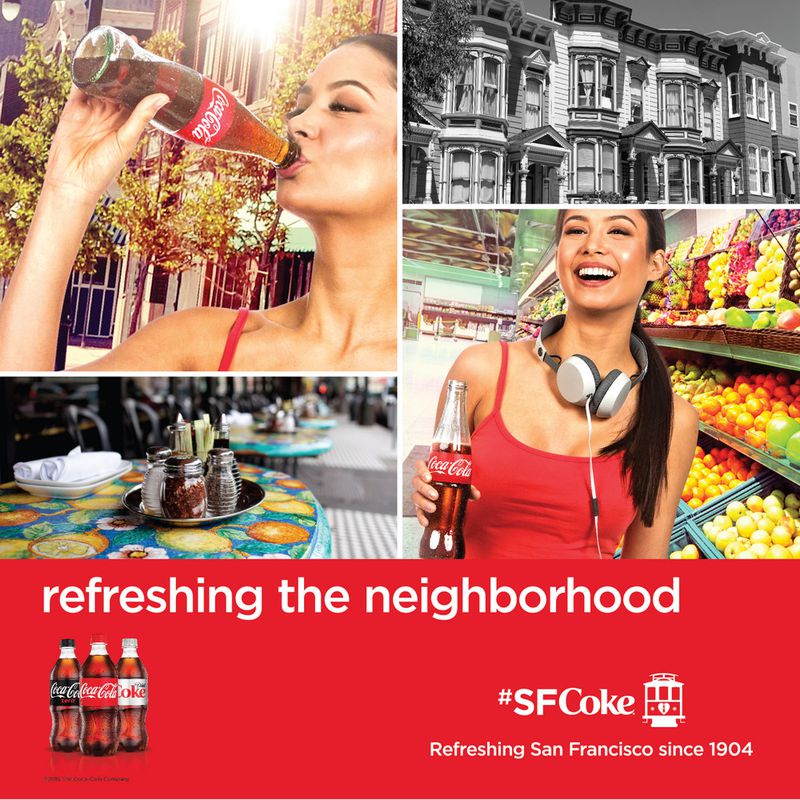 #NYCoke / #SFCoke by Donald Stoot (Coca-Cola)