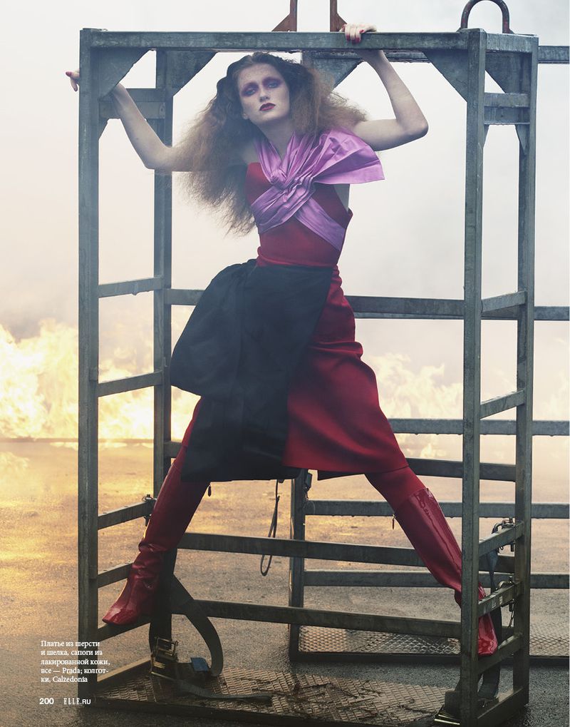 The Flaming Motor (Elle Russia)