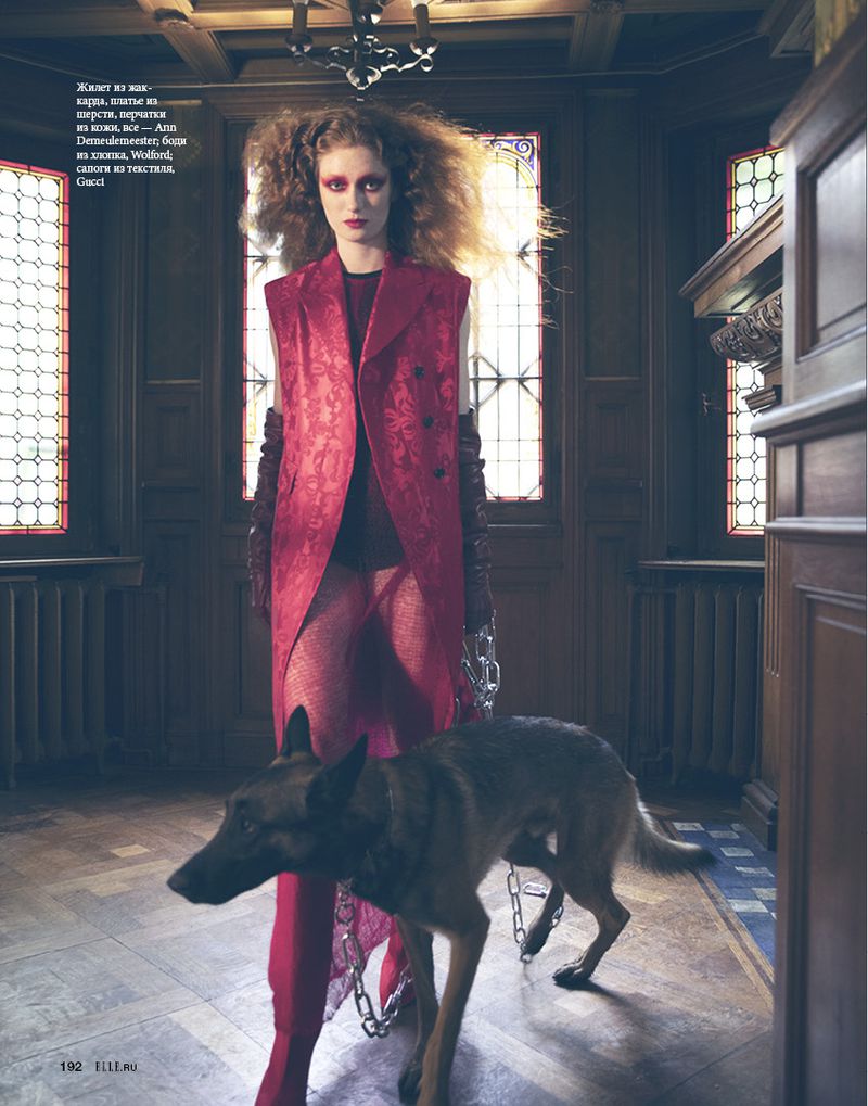 The Flaming Motor (Elle Russia)