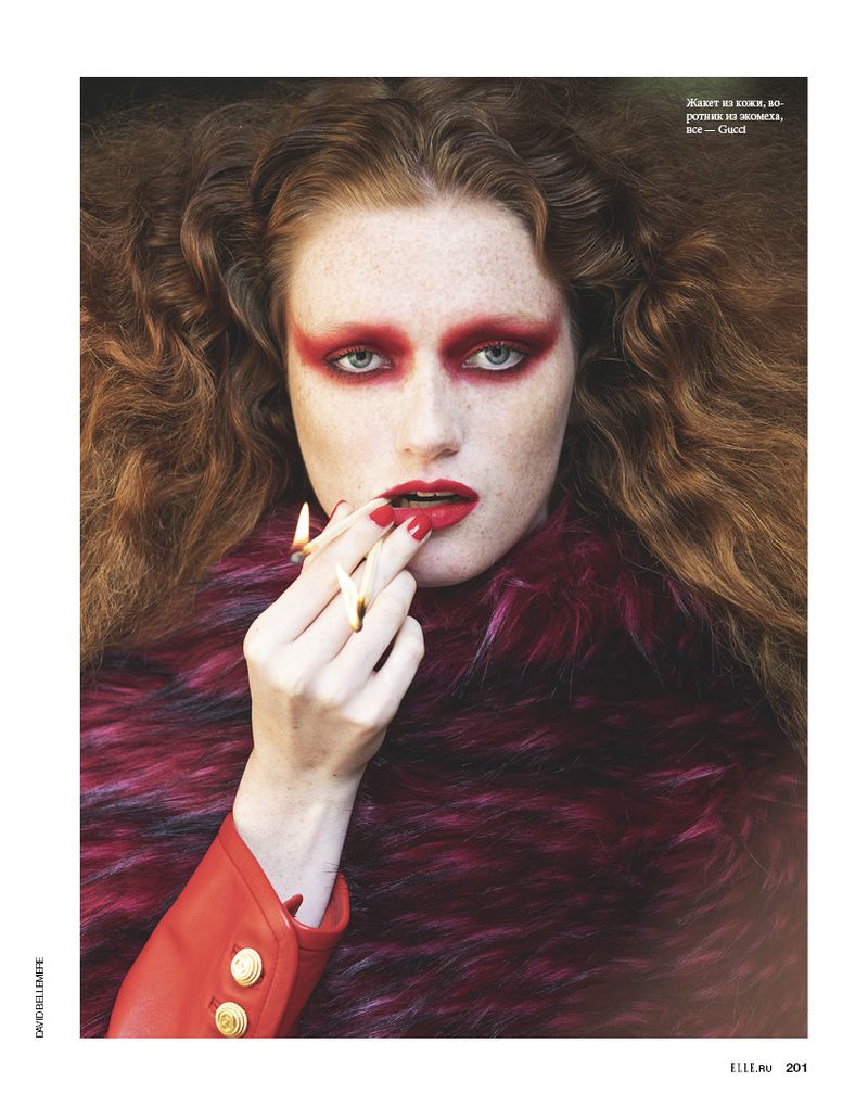 The Flaming Motor (Elle Russia)