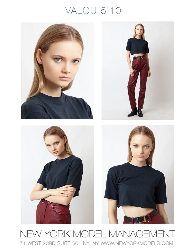 New York Model Management F/W 2019 Polaroids/Portraits (Polaroids-Digitals)
