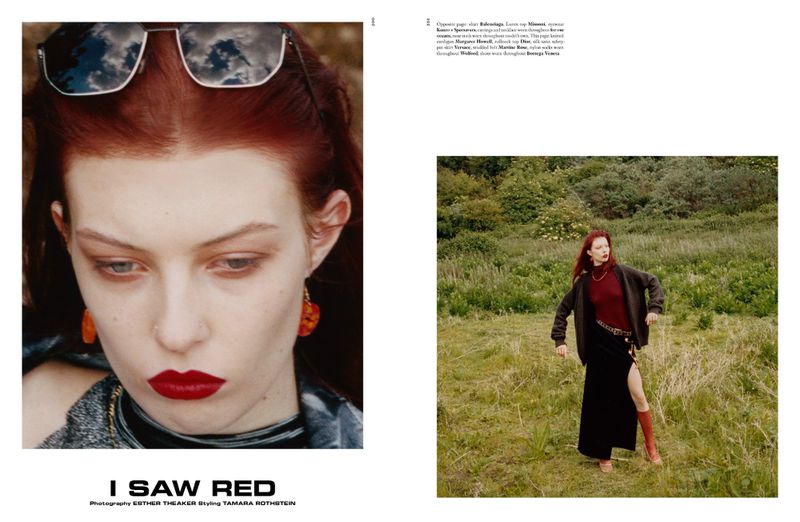 I SAW RED (Dazed Magazine)
