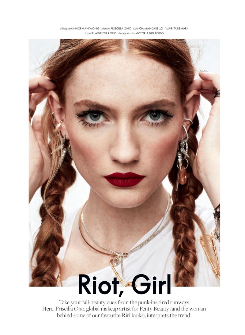 Riot, Girl by Norman Wong (Elle Canada)