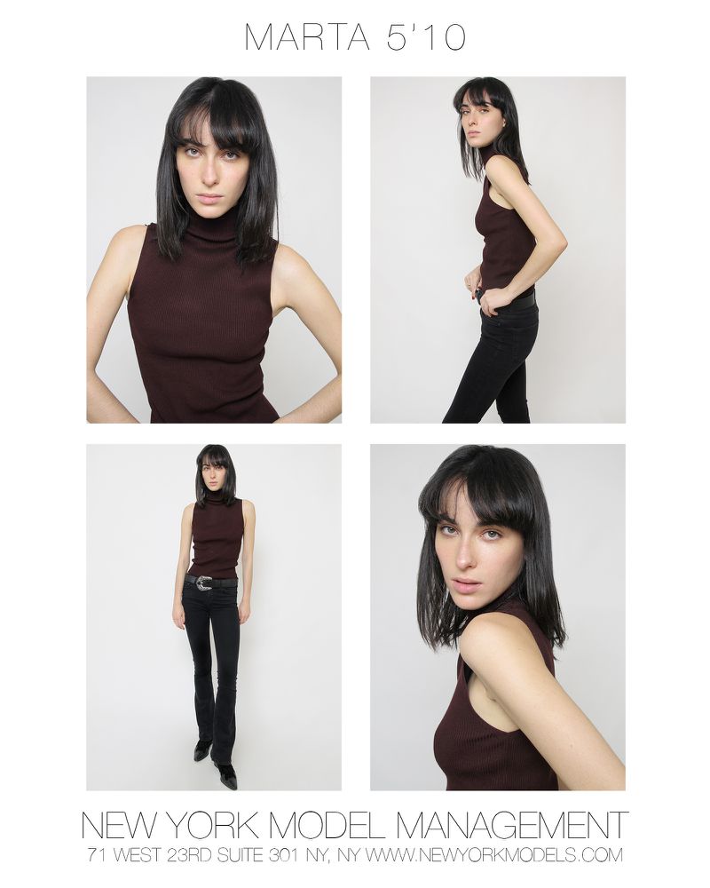 New York Model Management F/W 2019 Polaroids/Portraits (Polaroids-Digitals)