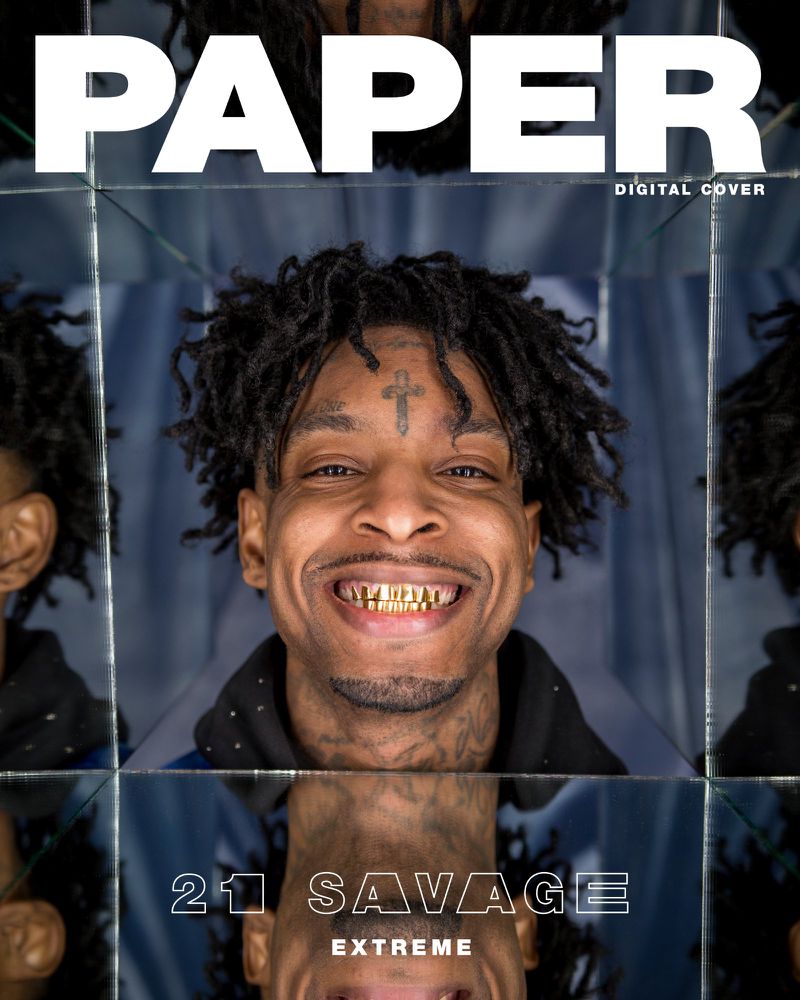 Paper Magazine June 2019 Digital Cover: 21 Savage by Alex G. Harper ...