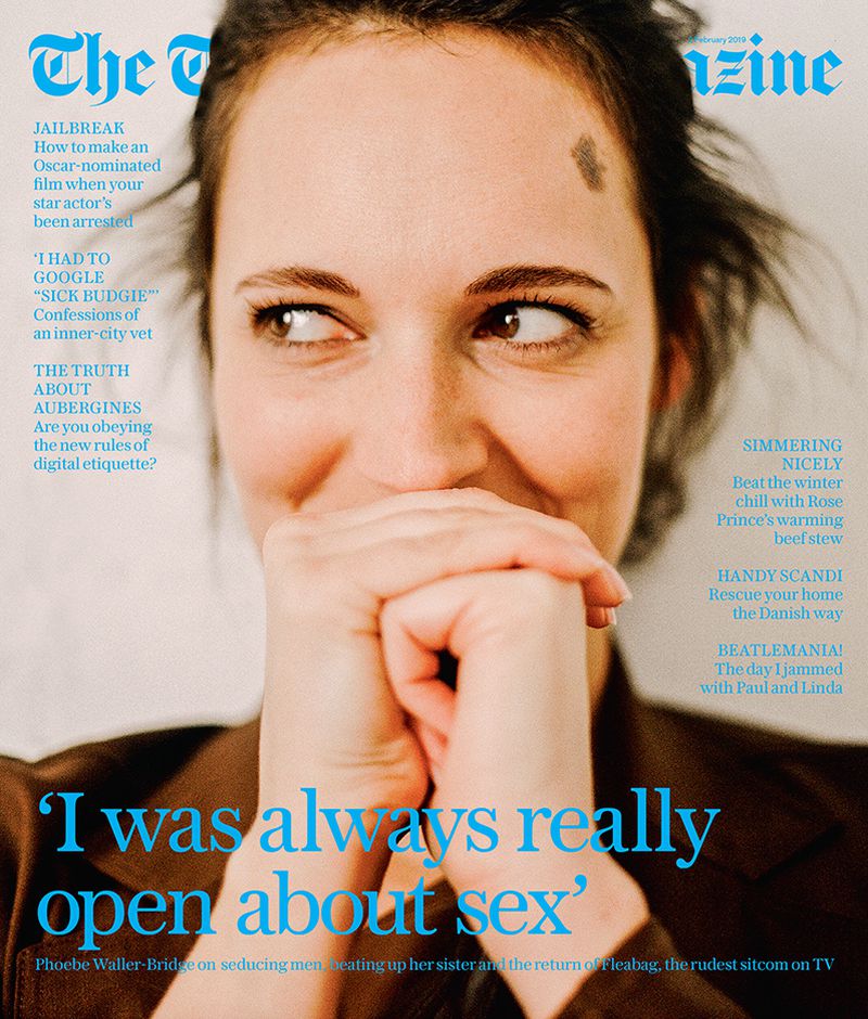 Telegraph Feb 2019 Cover with Phoebe Waller-Bridge (Telegraph Magazine) Telegraph Feb 2019 Cover with Phoebe Waller-Bridge (Telegraph Magazine)