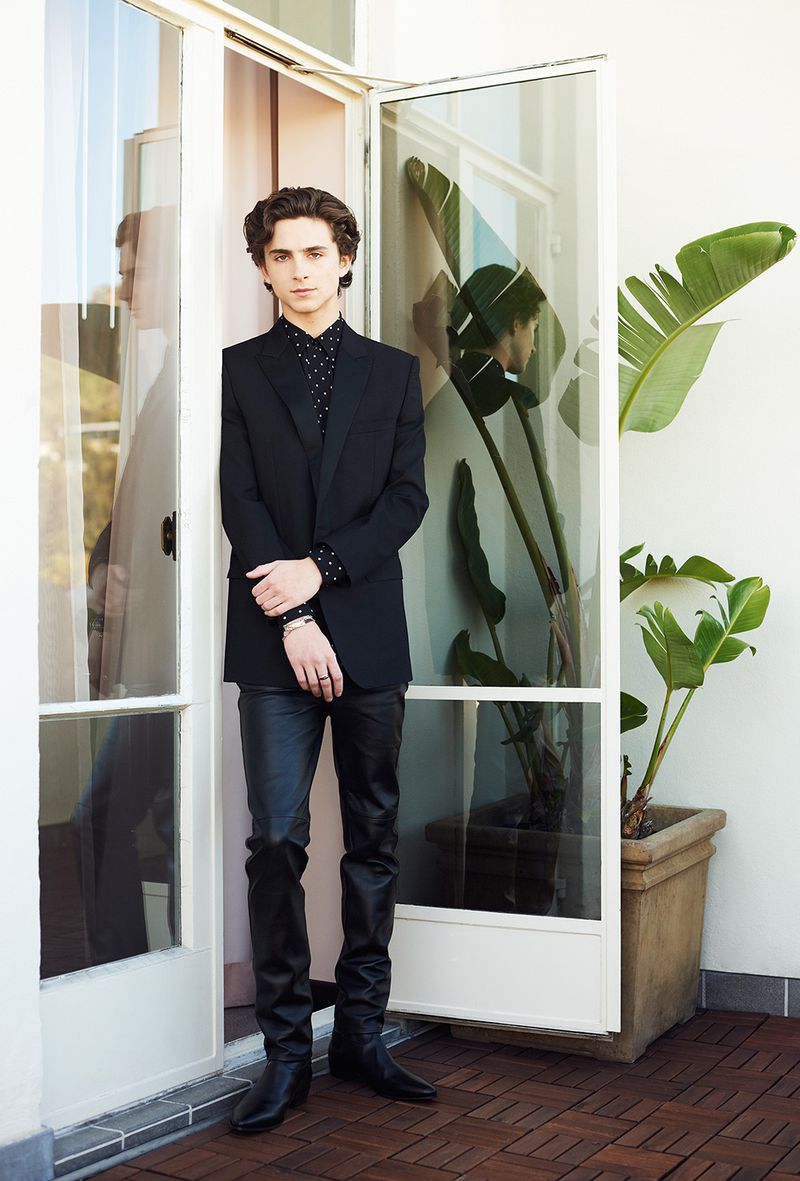 Timothée Chalamet for Cartier (Portrait)