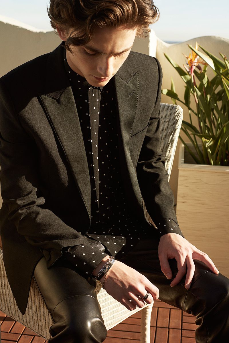 Timothée Chalamet for Cartier (Portrait)