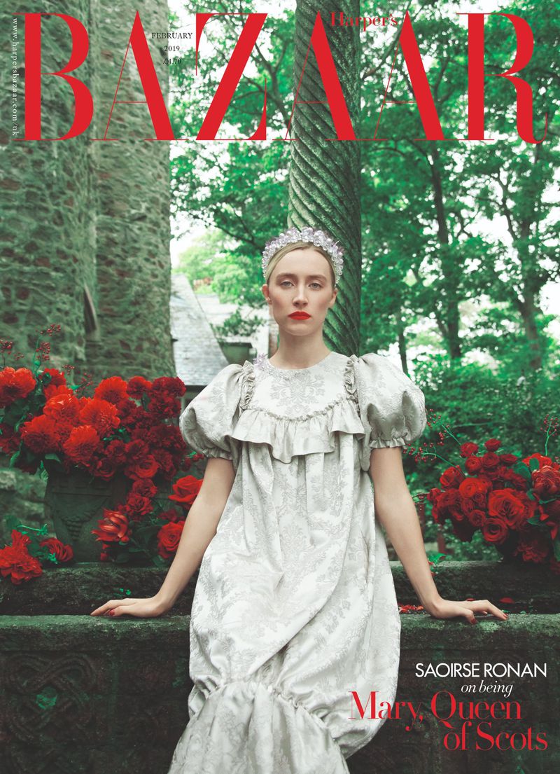 Harper's Bazaar UK February 2019 Cover (Harper's Bazaar UK)