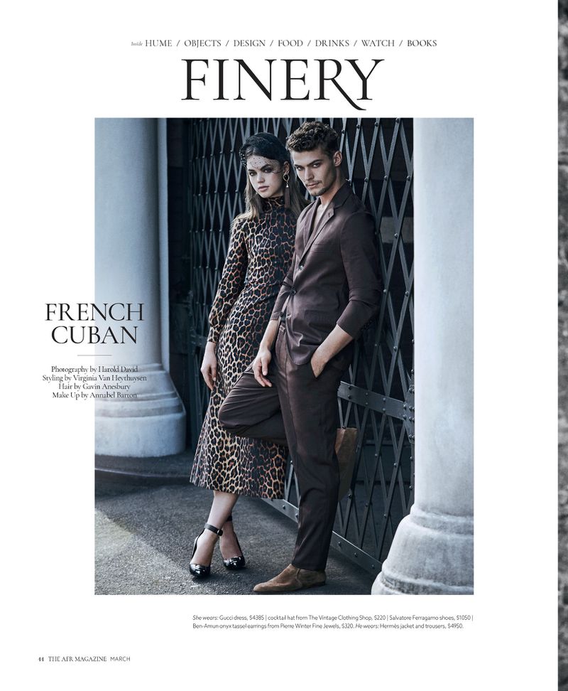 AFR Magazine - French Cuban by Harold David (Various Editorials)