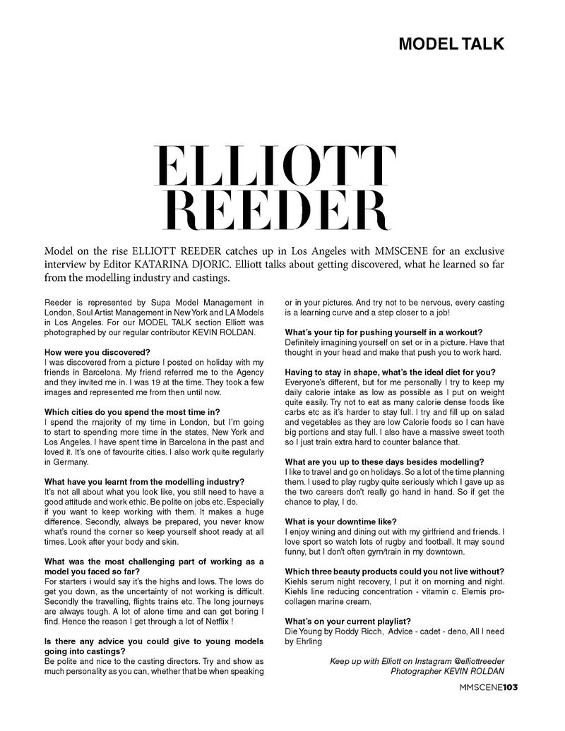 Elliott Reeder MMS Exclusive (MMScene)