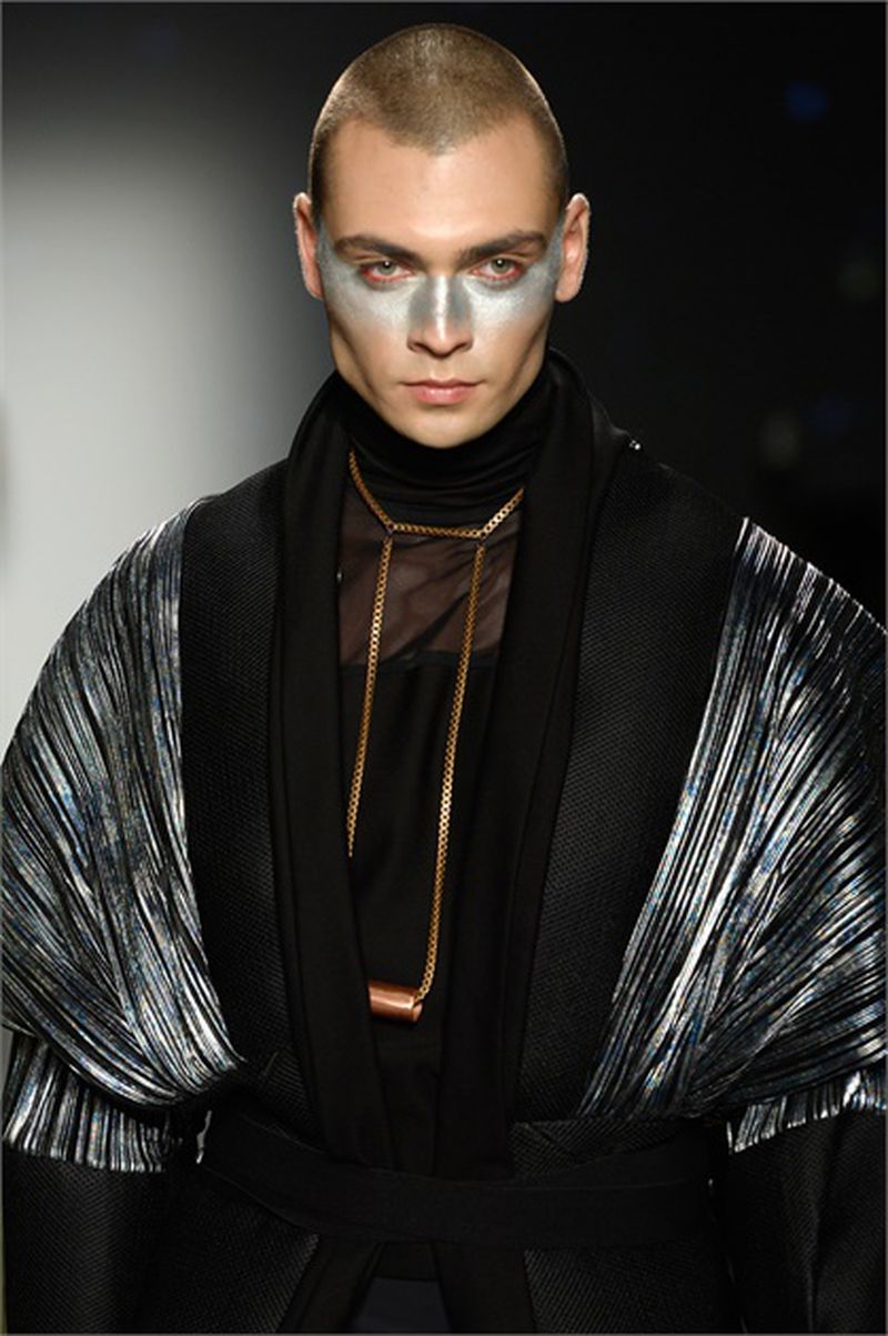 Futuristic Makeup Men