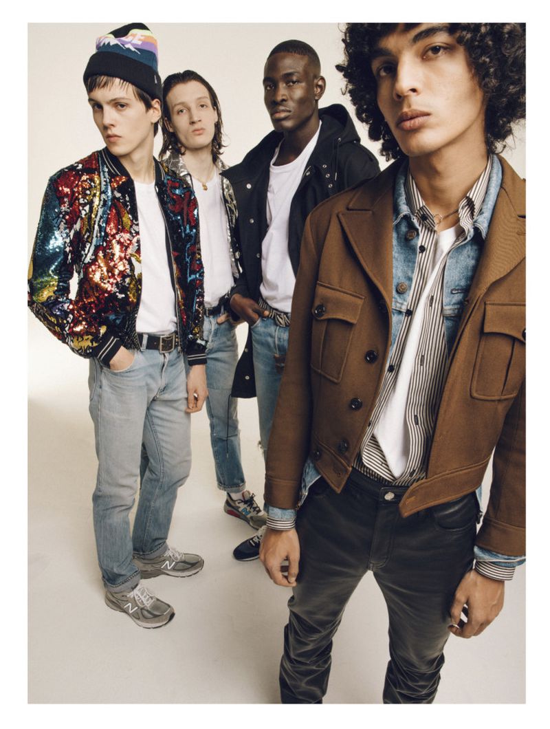 VESTIAIRE SHOT BY Bilal El Khadi (Lui Magazine France)