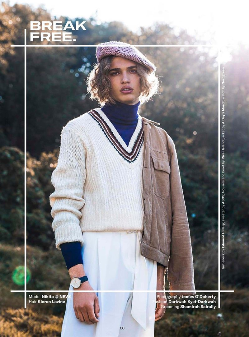 Break Free by James O'Doherty for GT Magazine (Various Editorials)