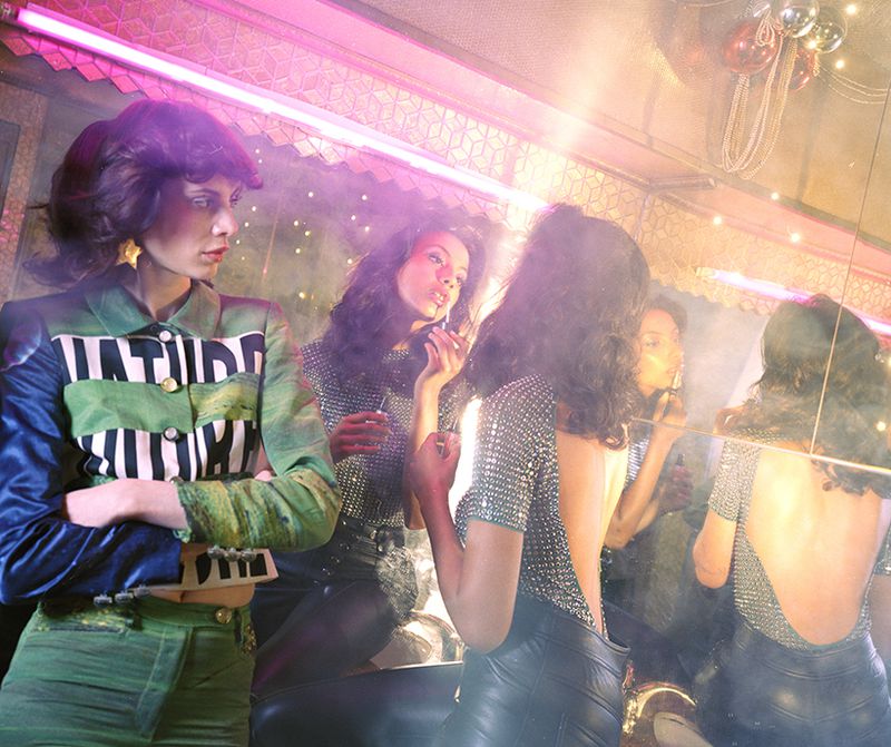 whispers in the powderoom (Nylon Japan)