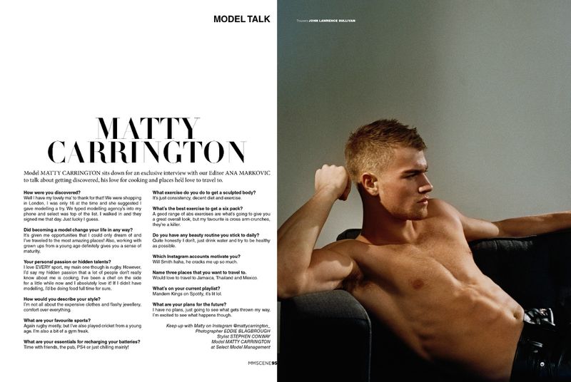 Model Talk Matty Carrington (MMScene)
