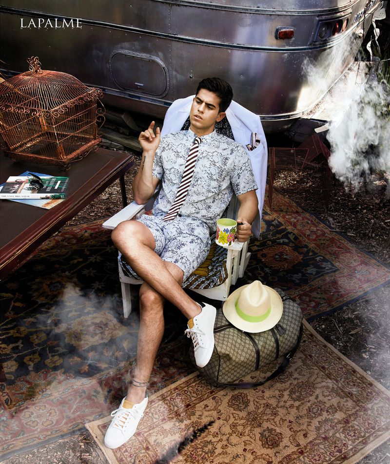 Lights, Camera, Action! - Andre Brunelli for Lapalme (Various Editorials)