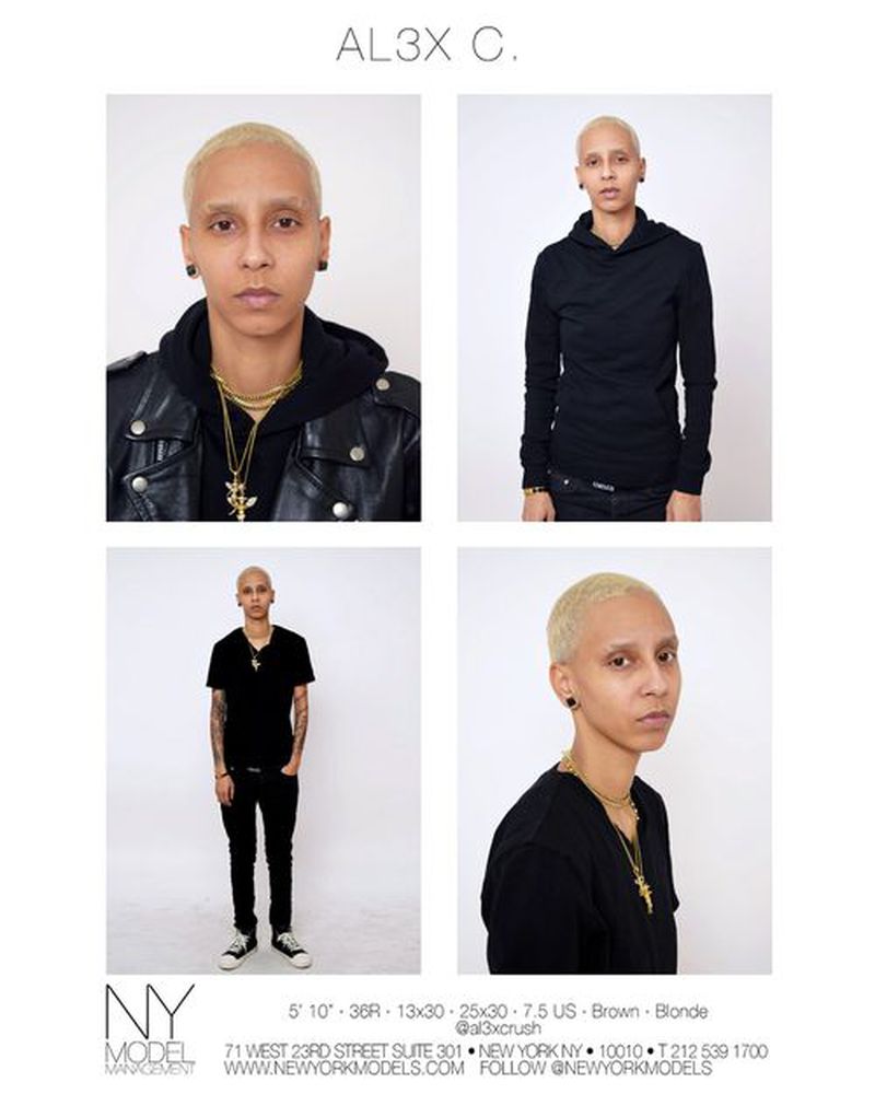 NYMM Men S/S 2019 Polaroids/Portraits (Polaroids-Digitals)