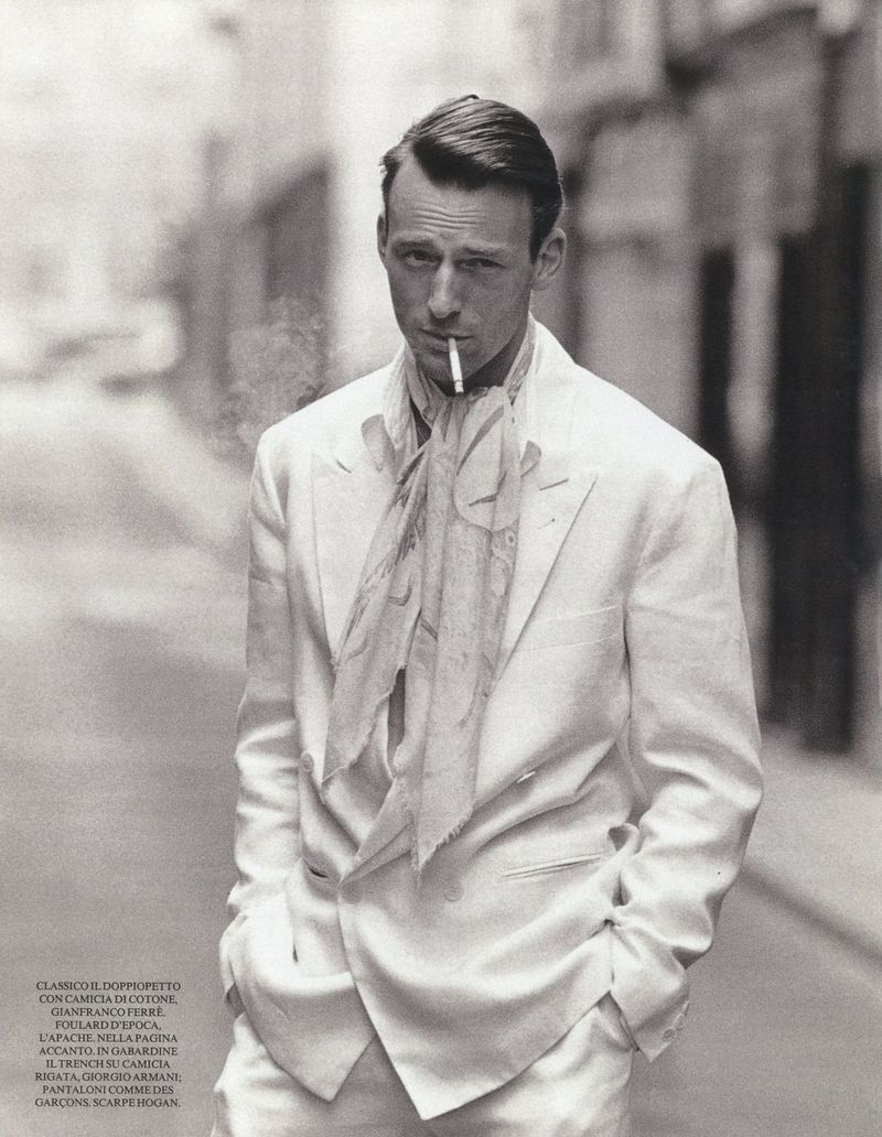 Alain Gossuin by Jacques Olivar (Marie Claire Italia)