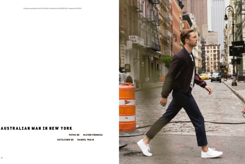 Australian Man in New York (Port Magazine Spain)