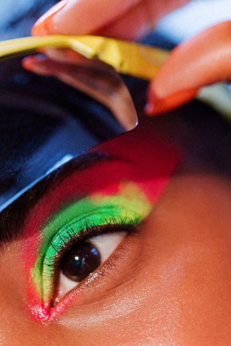 You Can Pull Off a Full Face of Neon (Into the Gloss)