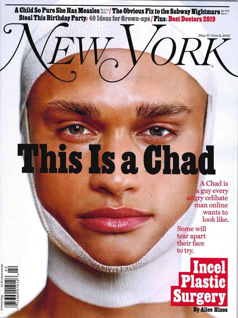 This is a Chad - New York Magazine May 27th Cover (New York Magazine)
