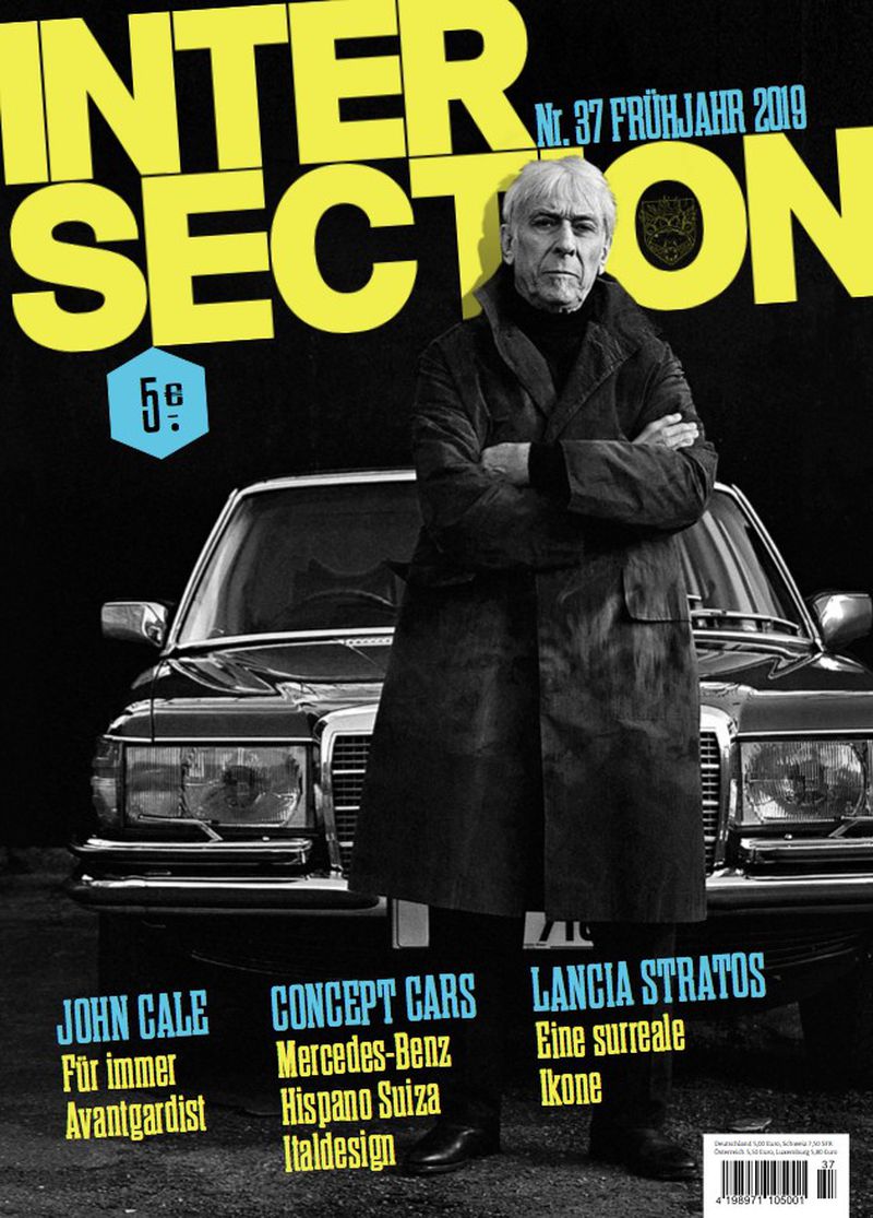 Intersection Magazine Spring/Summer 2019 Cover: John Cale (Various Covers)