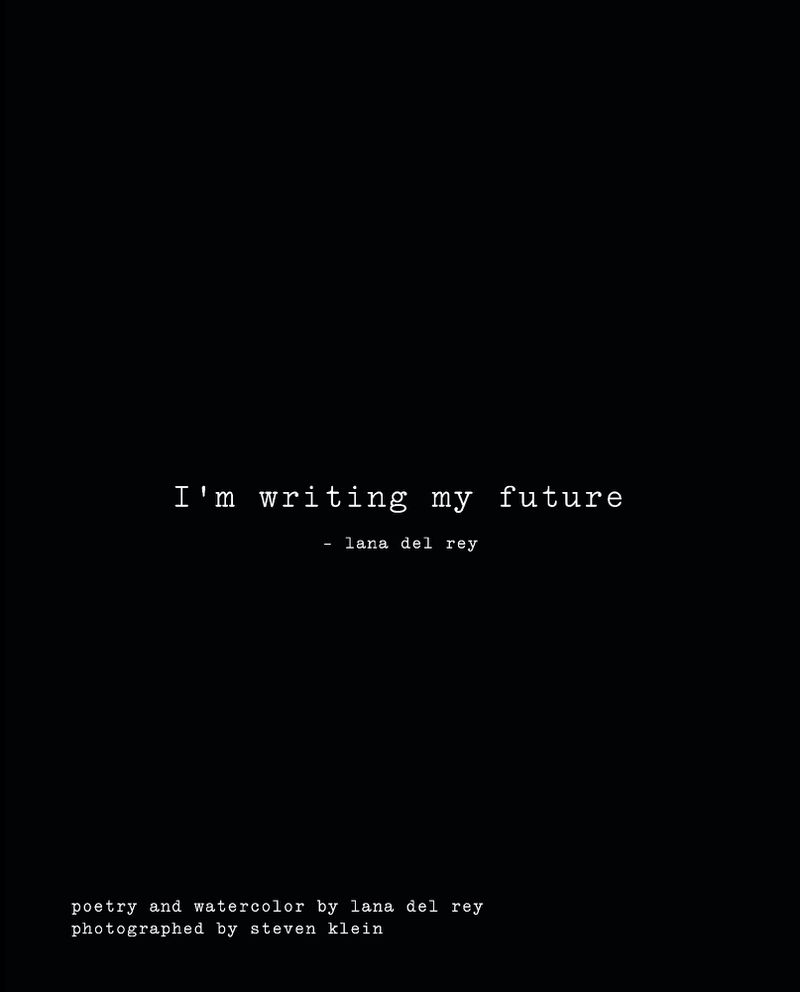 I'm Writing My Future (Vogue Italia)