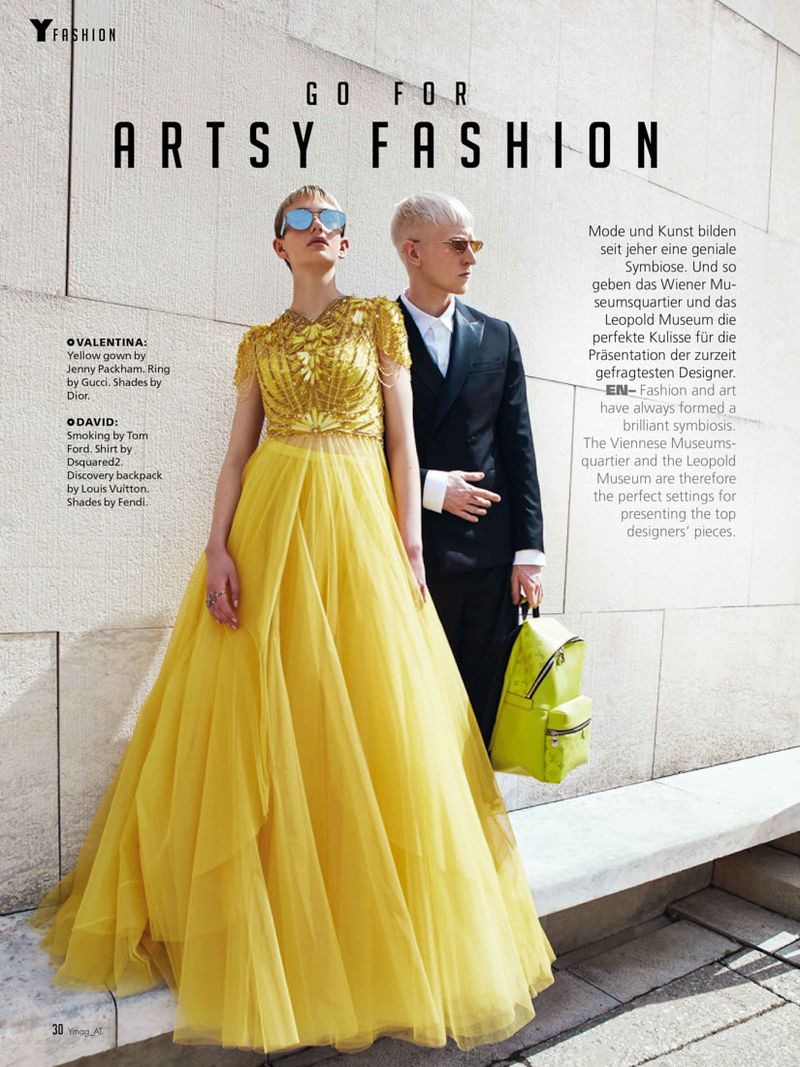 ARTSY FASHION for Y MAGAZINE (Various Editorials)
