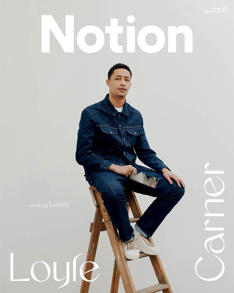 Notion Magazine Spring 2019 Cover with Loyle Carner (Notion Magazine)