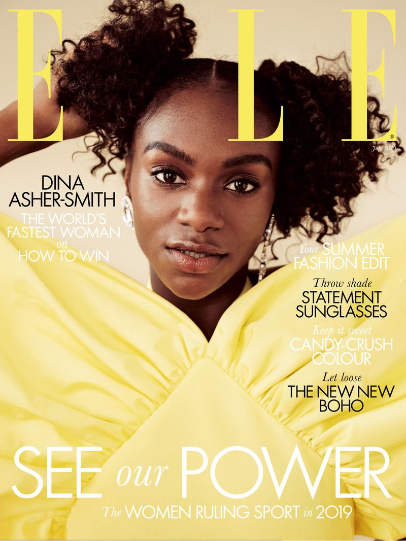 Elle UK July 2019 Cover (Elle UK)