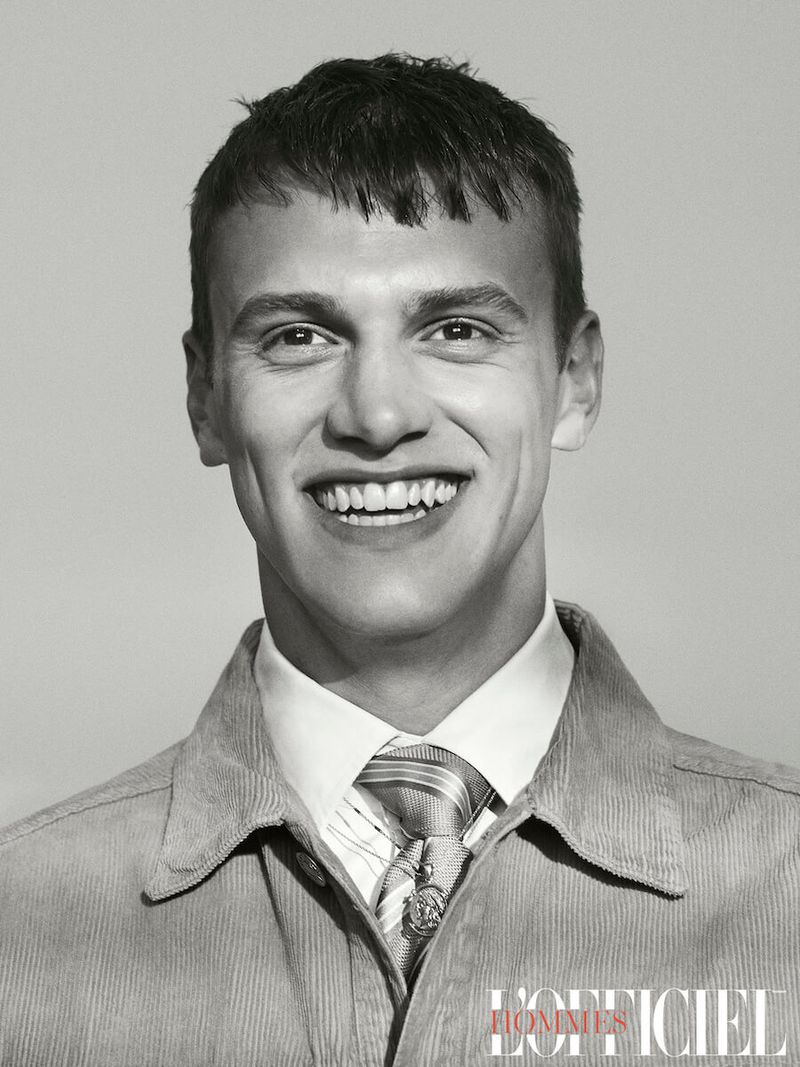 Keeping Time by Terry Broadbent (L'Officiel Hommes Ukraine)