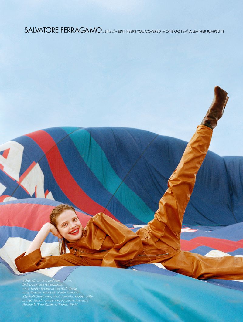 UP, up & AWAY (Elle UK)