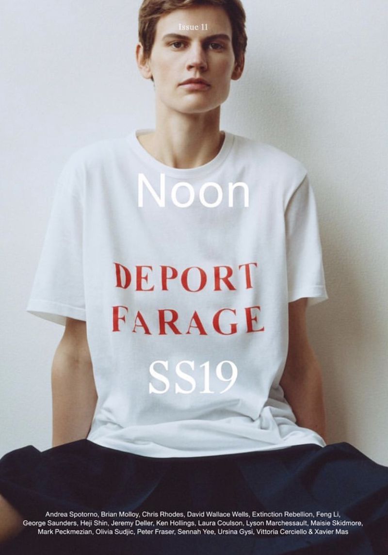 Noon Magazine S/S 19 Cover (Noon Magazine)