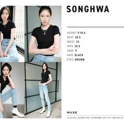 Songhwa Oh - Model Profile - Photos & latest news