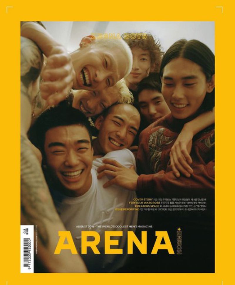 Arena Homme + Korea August 2019 Cover by LESS (Arena Homme + Korea)