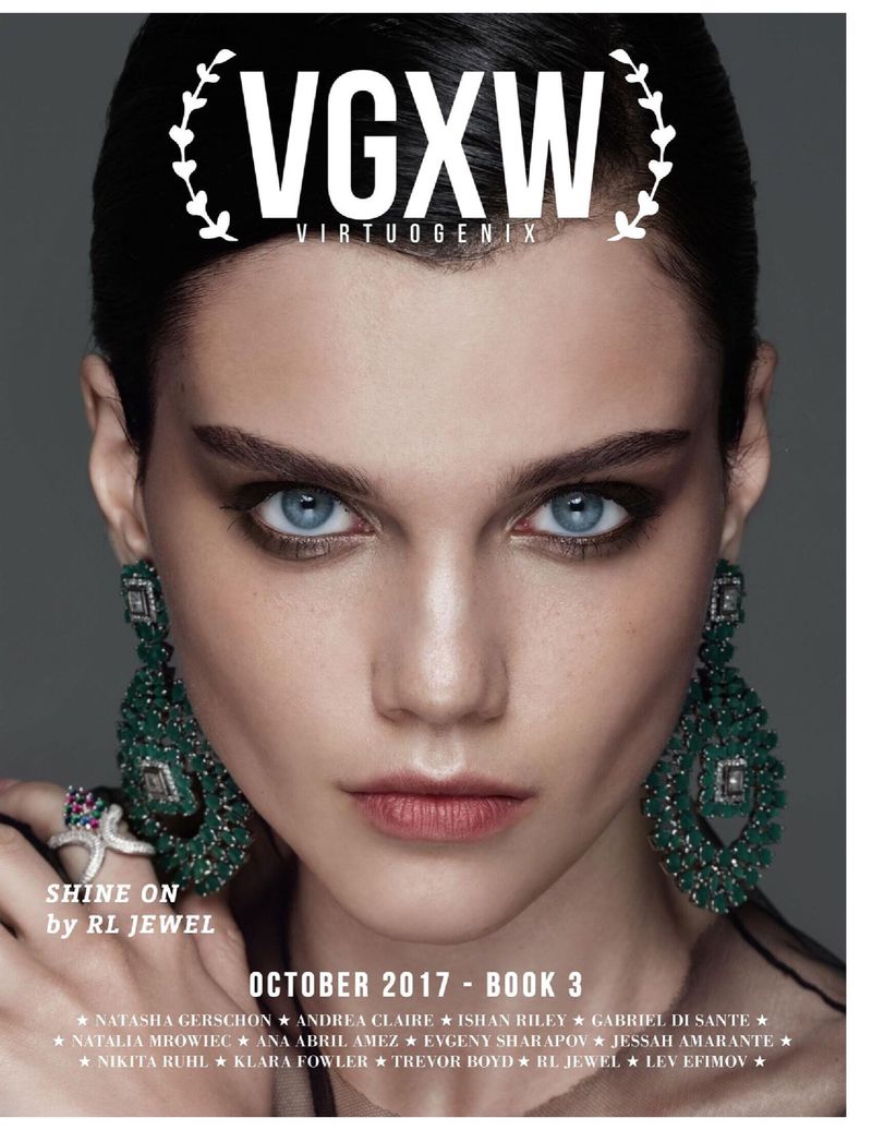 VGXW magazine October 2017 Cover by Lev Efimov (Various Covers)