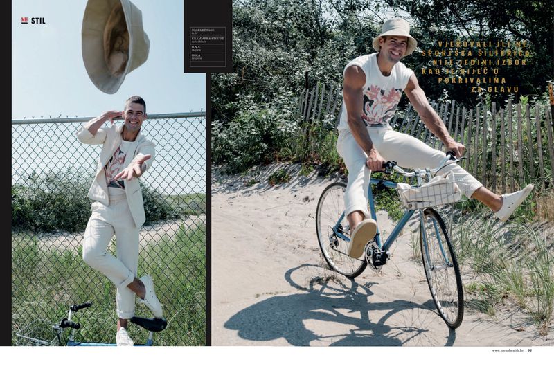 On The Beach By Joshua Allen Harris for Men's Health Croatia Magazine ...