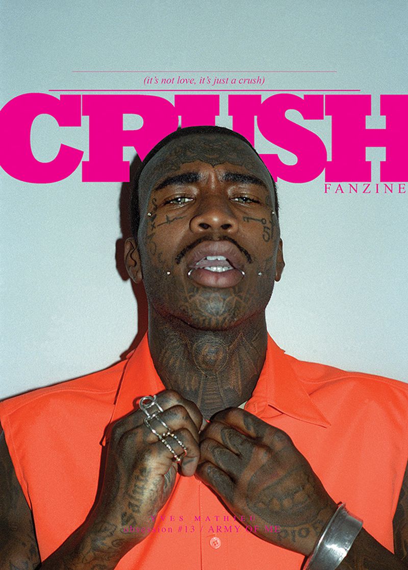 CRUSHfanzine Spring 2018 Cover: Yves Mathieu (CRUSHfanzine)