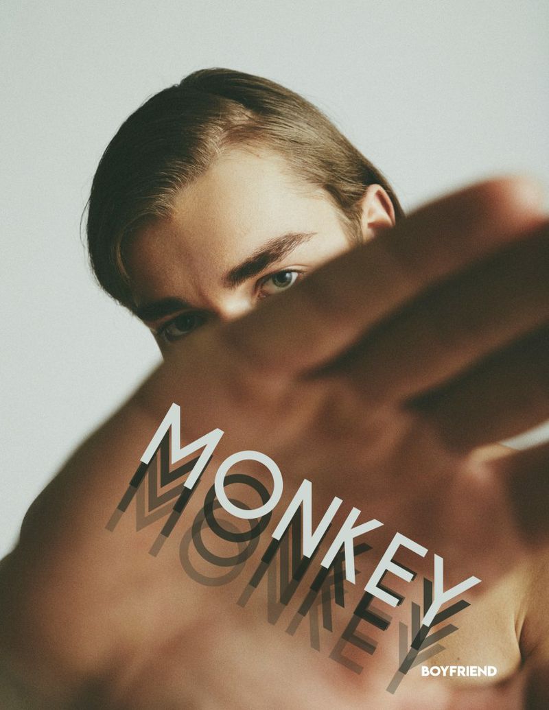 Monkey by Peter Lindstrom for Boyfriend Magazine (Various Editorials)